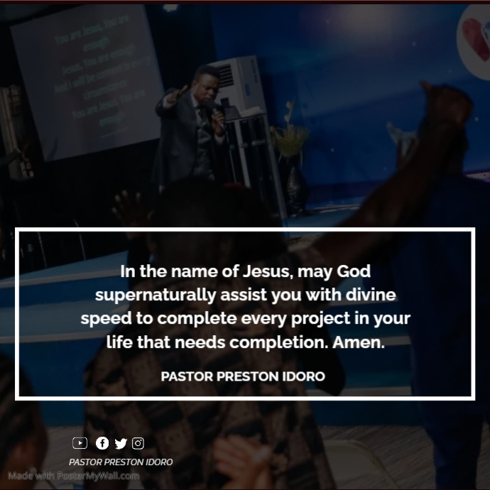 inspirational motivational quote flyer design | PosterMyWall