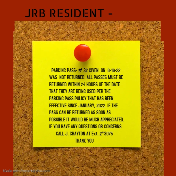 Copy of Supply Return Reminder | PosterMyWall