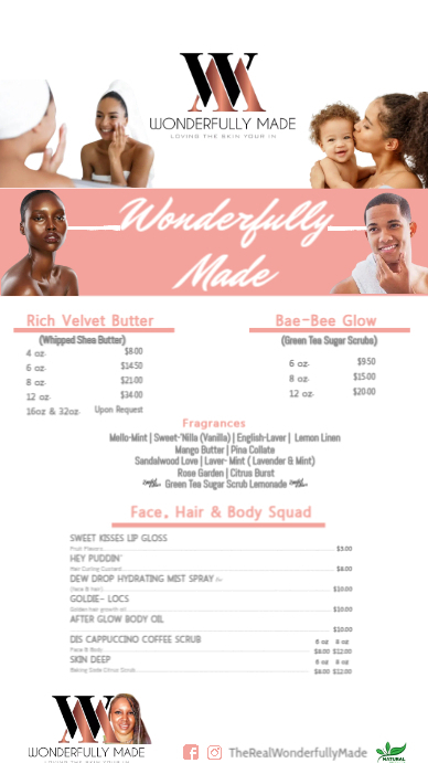 Copy of Copy of Pink Hand and Foot Massage Spa Menu (1) | PosterMyWall