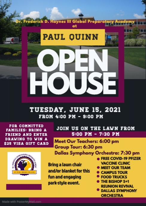 Copy of College Open House Flyer Template | PosterMyWall