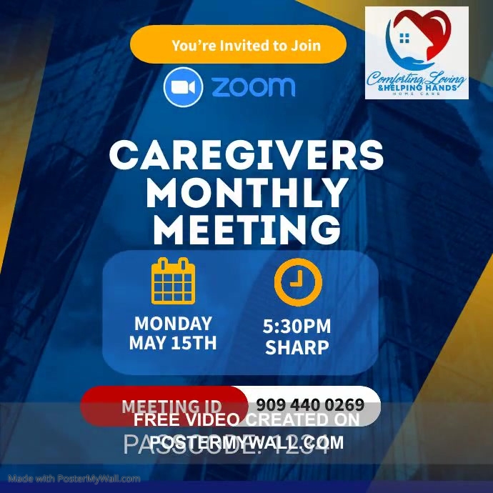 Zoom Business Conference meting invitation | PosterMyWall