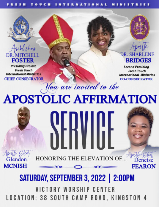 Affirmation Service Kingston | PosterMyWall