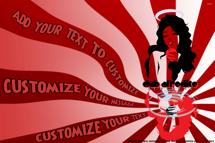 Concert Band Group DJ Music Event Pin-up Vintage Modern Flyer Template ...