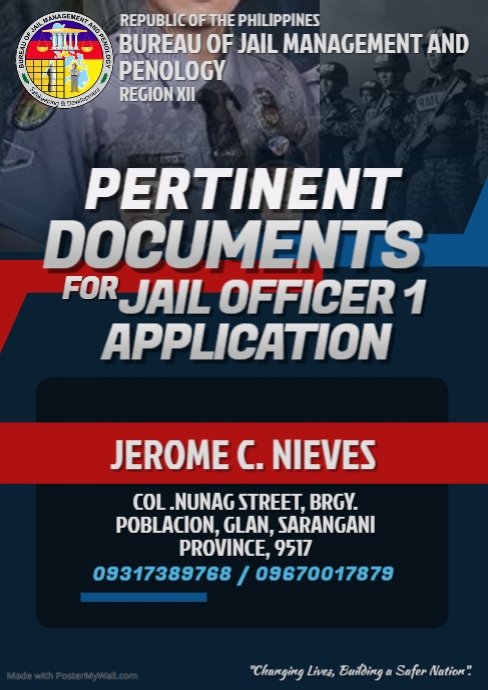 Copy of Copy of Police Recruitment Flyer Template | PosterMyWall