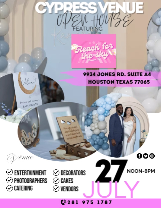 Copy of reach for the sky | PosterMyWall