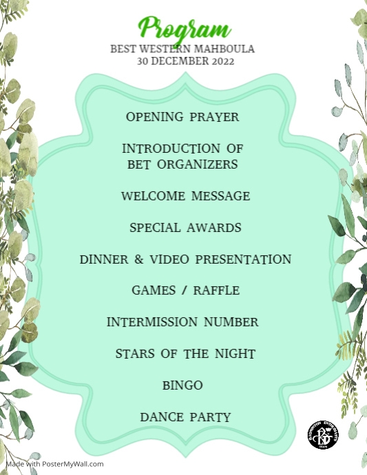 PROGRAM BET YEP 2022 | PosterMyWall