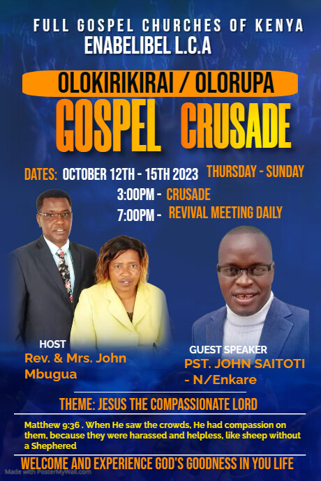 Church | PosterMyWall