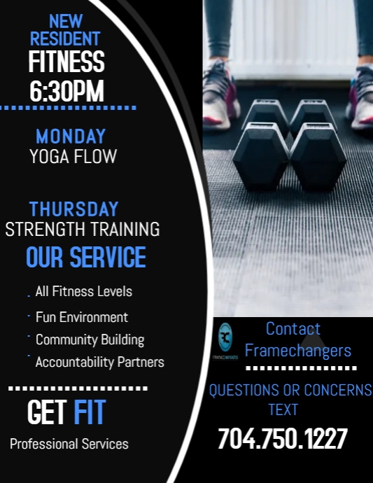 Copy of Copy of Copy of Get Fitness | PosterMyWall