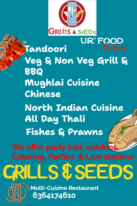 Restaurant logo Template | PosterMyWall