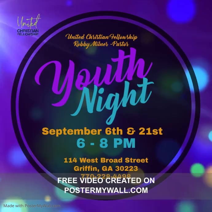 Copy of Church Youth Night | PosterMyWall