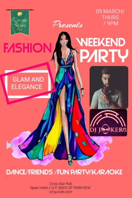 fashion show flyer template | PosterMyWall