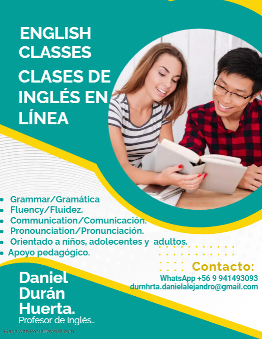 Green Spoken English Flyer | PosterMyWall