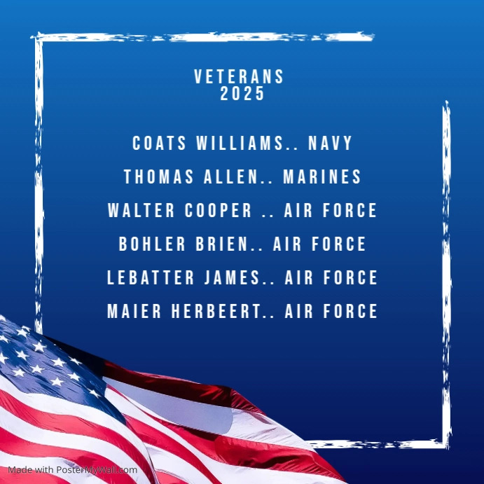 Veterans Day Church Service | PosterMyWall