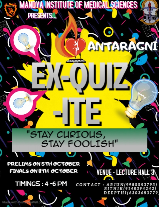 Copy of Quiz Night Flyer | PosterMyWall