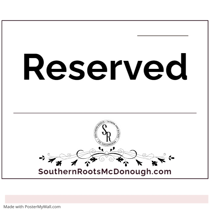 Copy of Reserve Your Table Now Instagram Post Last Mi (4) | PosterMyWall