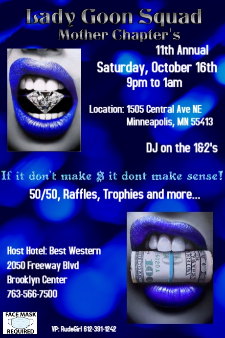 Copy of Blue Party Flyer Template | PosterMyWall