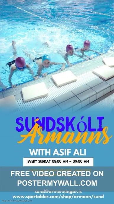 Swimming Classes Instagram Story | PosterMyWall