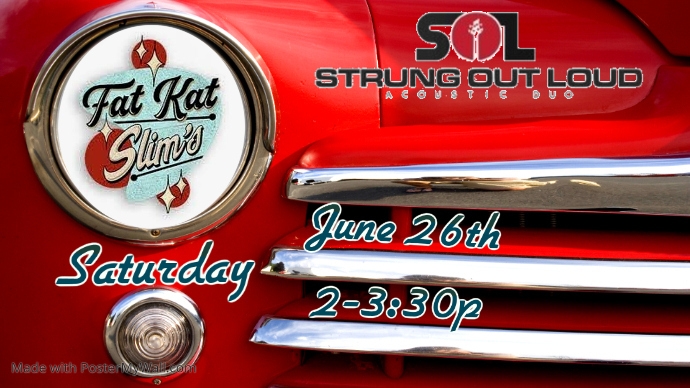 Fat Kat Slims | PosterMyWall