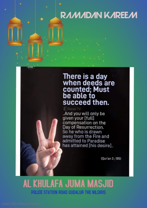 Copy of Happy Ramadan | PosterMyWall