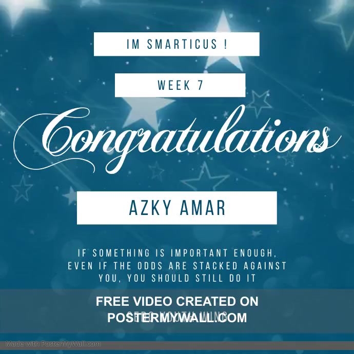 Blue congratulations on promotion greeting vi | PosterMyWall