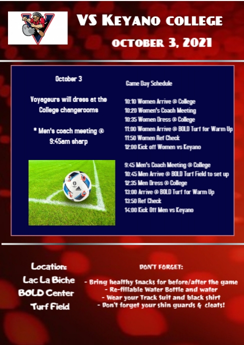 Game Day Schedule | PosterMyWall