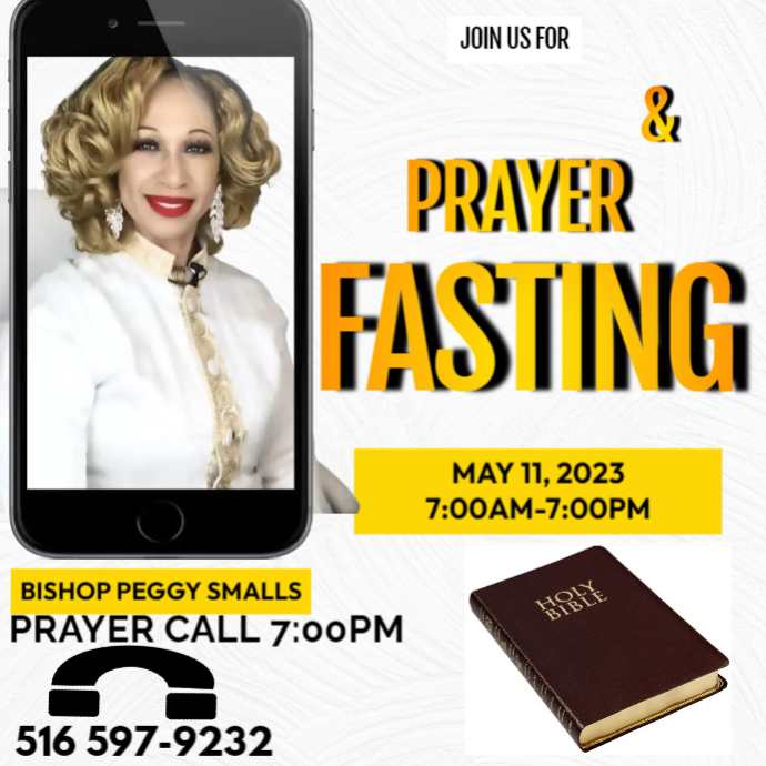 PRAYER & FASTING BANNER | PosterMyWall