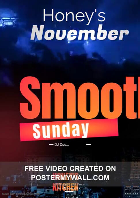 SMOOTH SUNDAY | PosterMyWall