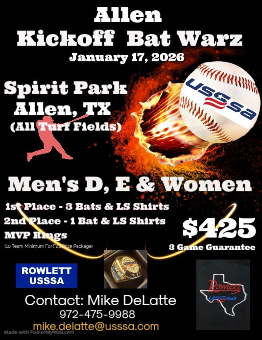 Copy of Softball Championship template | PosterMyWall