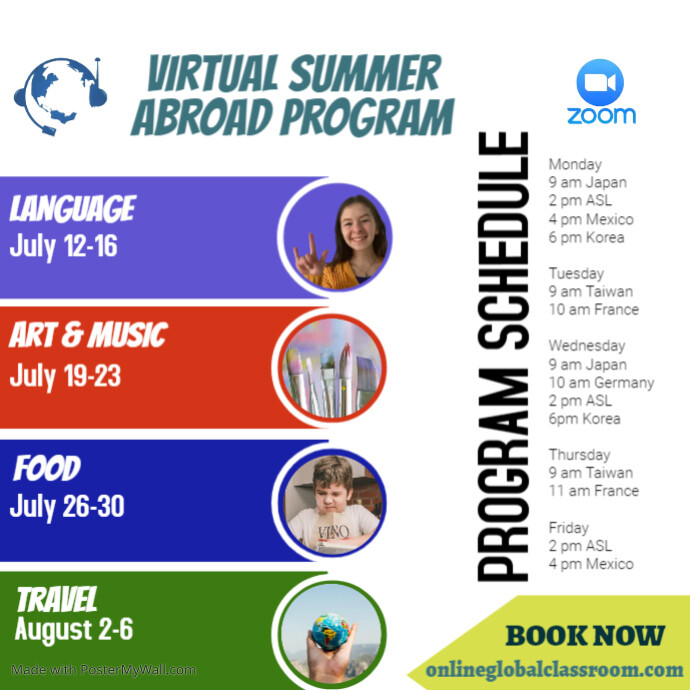 Copy of Copy of Copy of Schedules Flyer Template | PosterMyWall