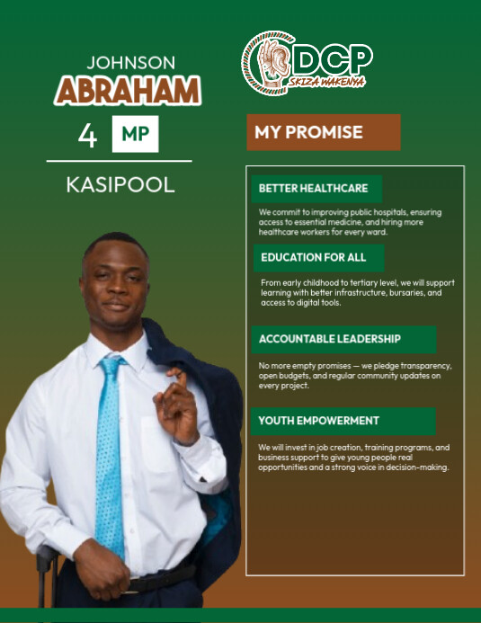 DCP Party manifesto poster Template | PosterMyWall