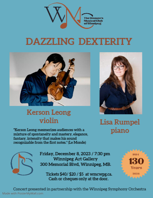 Copy of Poster Dec 8, 2023: Dazzling Dexterity | PosterMyWall