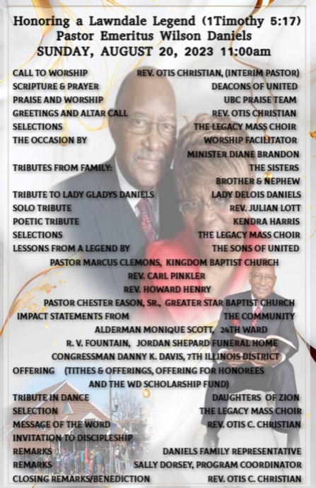 DORSEY_UBC DANIELS BACK1_PRINT | PosterMyWall