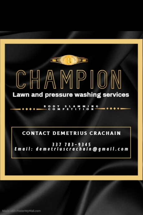 Champion | PosterMyWall