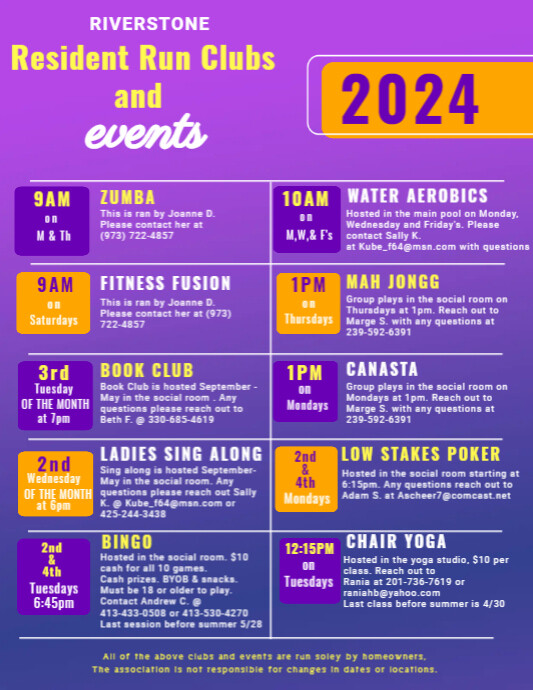 Calendar of Upcoming Events Schedule Flyer | PosterMyWall