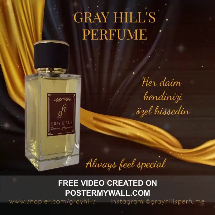 Perfume ad bottle template (1) | PosterMyWall