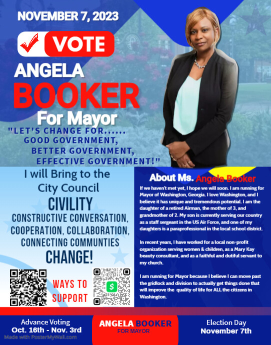 Mayoral newsletter cover | PosterMyWall
