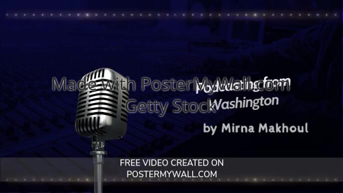 Podcast Talk show promo template | PosterMyWall
