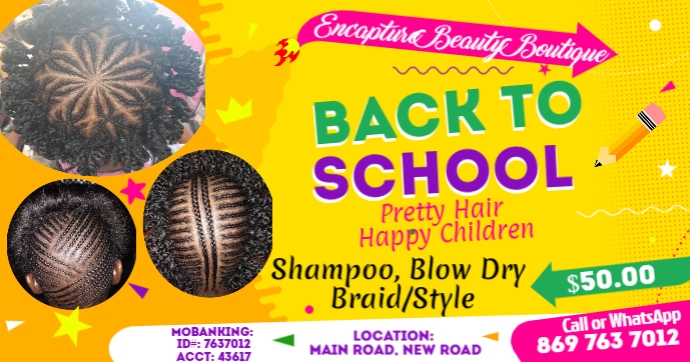 BACK TO SCHOOL BANNER 2 | PosterMyWall