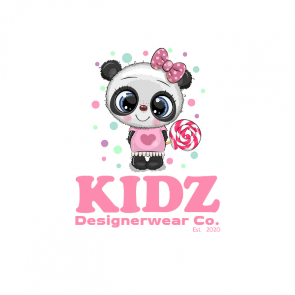 Kidz Designerwear Co. Panda Pink (Panda) | PosterMyWall