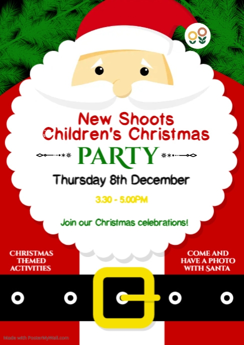 CHRISTMAS PARTY POSTER | PosterMyWall