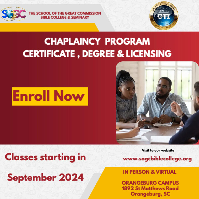 Copy of Chaplaincy | PosterMyWall