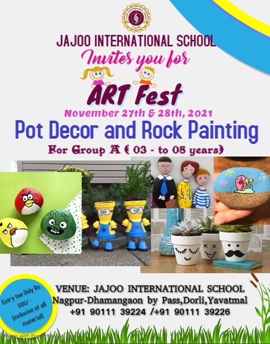 Copy of Copy of After School Arts and Crafts Flyer | PosterMyWall