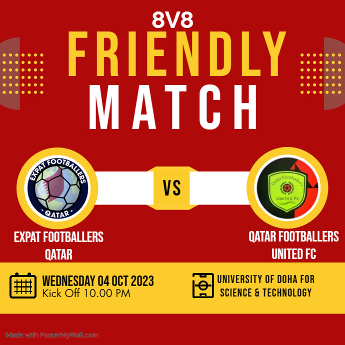 Super Big Match Design Template (1) | PosterMyWall