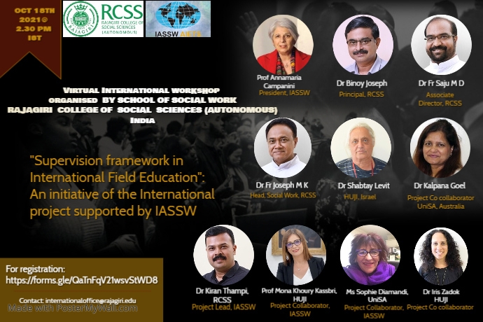 Copy of International Workshop-IASSW & RCSS | PosterMyWall