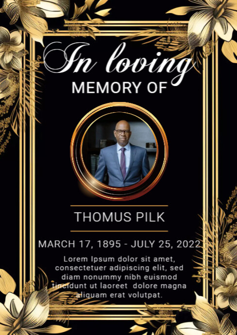 BEREAVEMENT CARDS | PosterMyWall