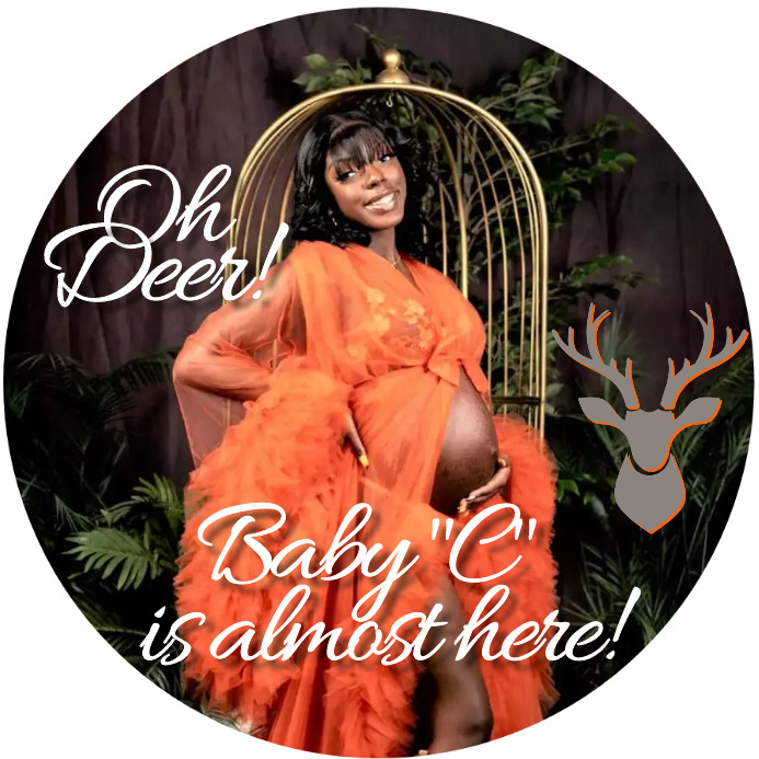 Sticker - Raven Baby Shower 1 | PosterMyWall