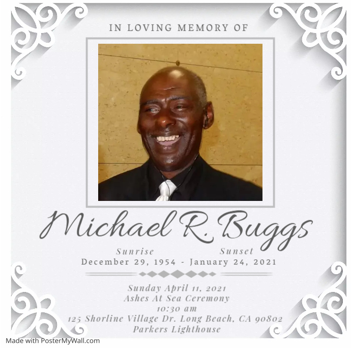 Copy of modern obituary instagram image post template | PosterMyWall