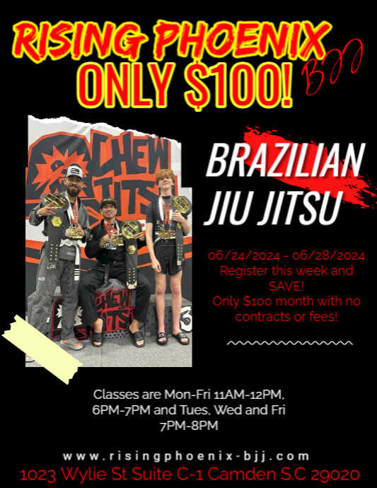 bjj brazilian jiu jitsu instagram ad | PosterMyWall