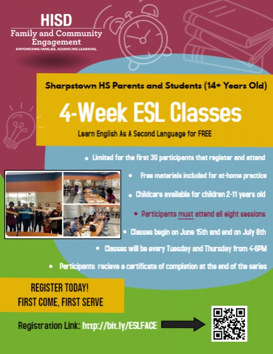 Copy of ESL Classes | PosterMyWall