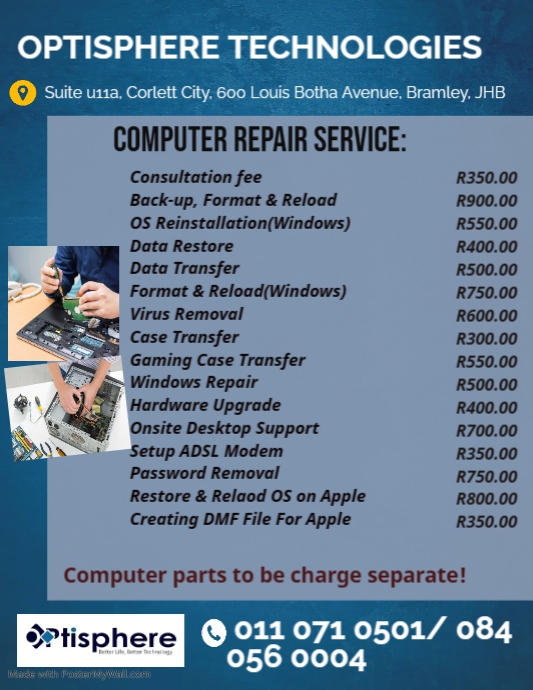 iPhone Repair Prices Flyer Template | PosterMyWall